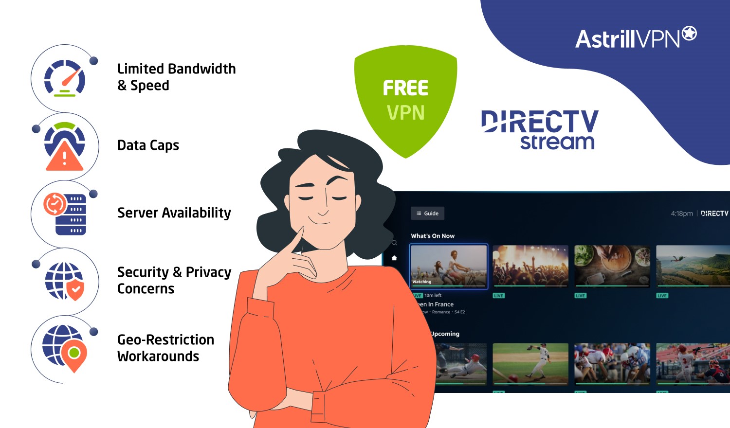 How to watch DirecTV Stream Live Online from Anywhere - AstrillVPN Blog