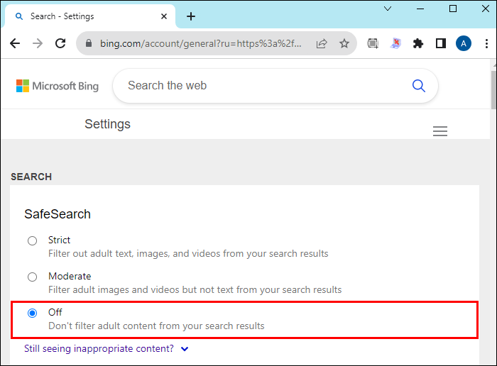 How to turn off SafeSearch across Search engines? - AstrillVPN Blog
